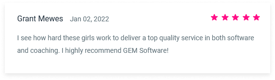 GEM Software The All-In-One Solution