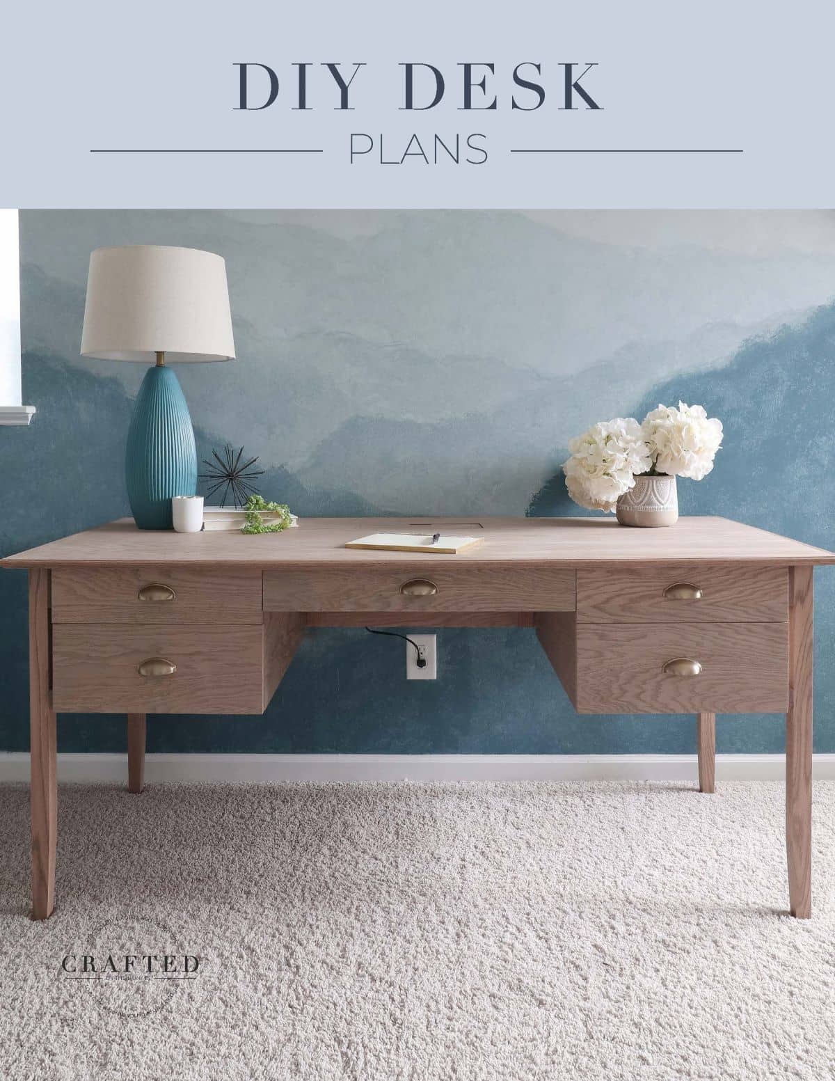 DIY Desk Printable Plans
